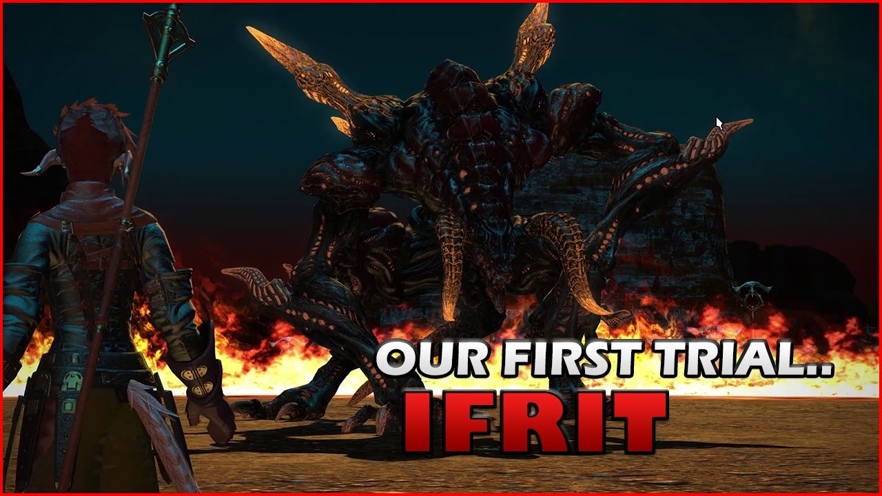 Final Fantasy XIV - Our First Trial: Ifrit!