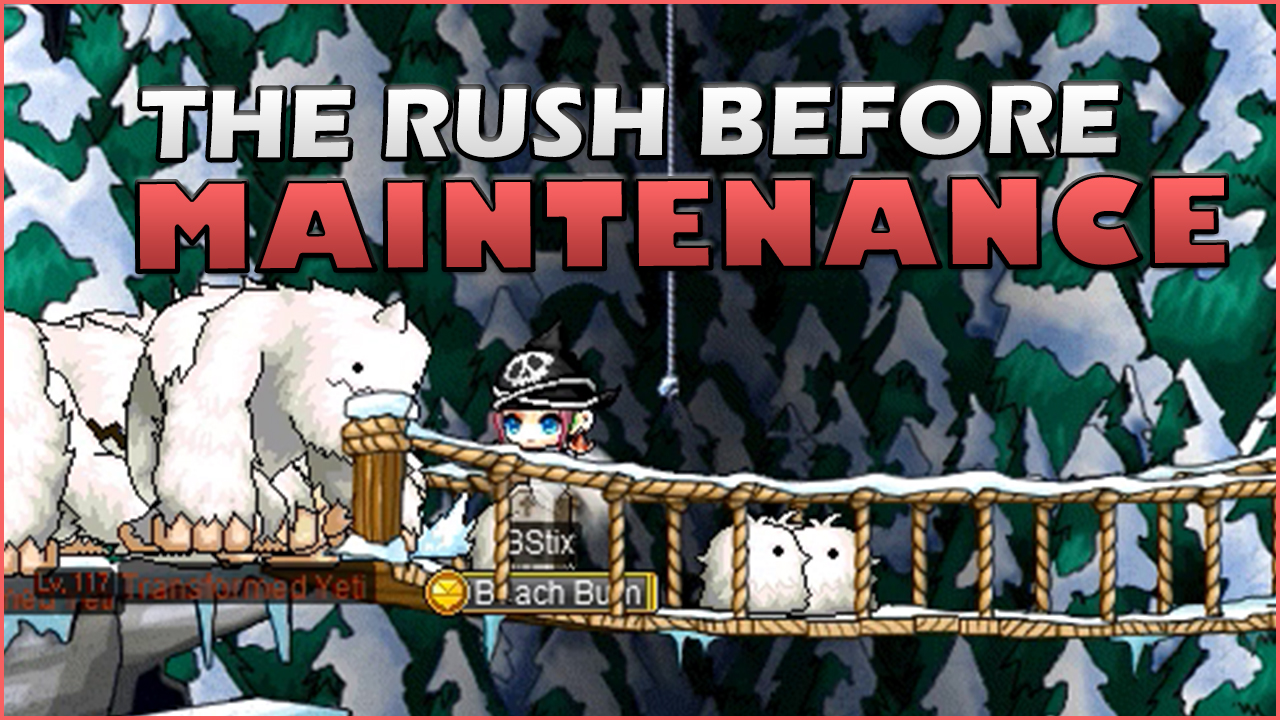 Maplestory - C'mon, More Maintenance?!