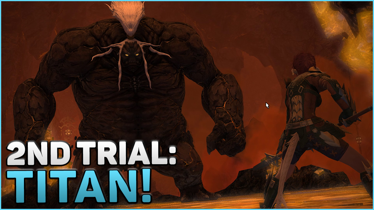 Final Fantasy XIV - Our 2nd Trial: Titan!
